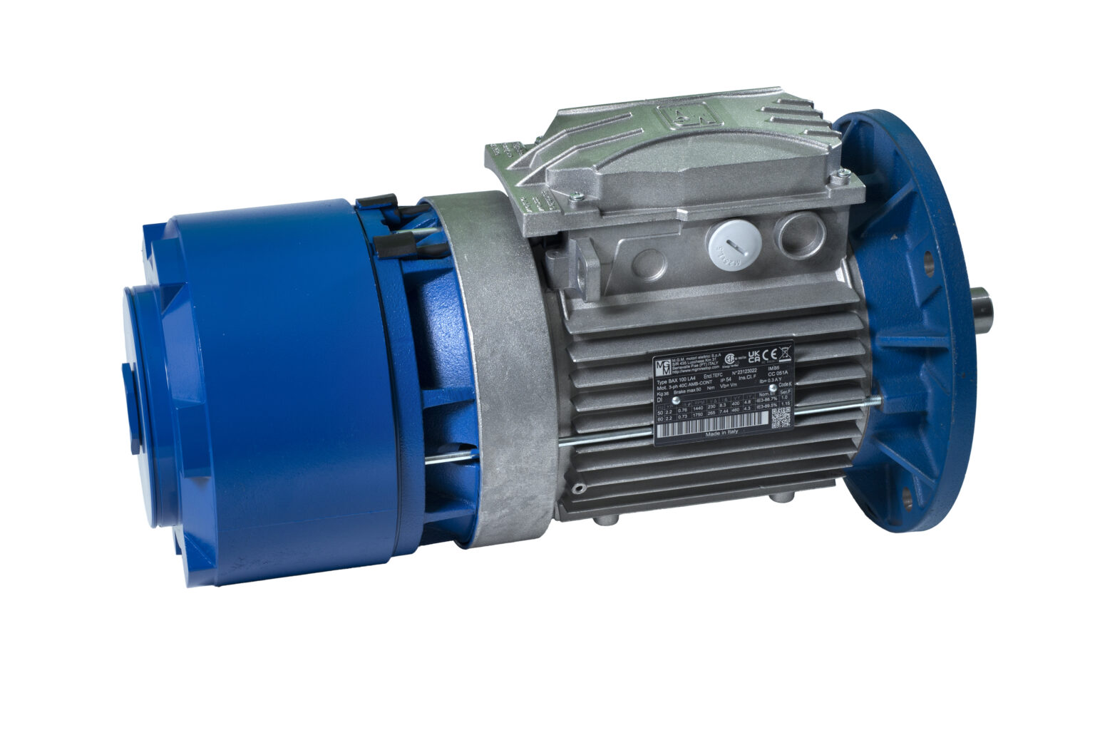 Produzione di motori elettrici autofrenanti - MGM Motor Stop